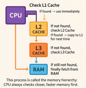 Lesson 13: CPU Caches – L1, L2, and L3 Levels Explained