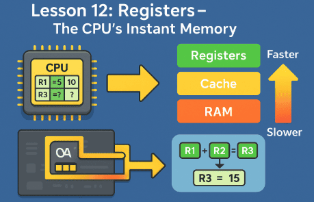 Lesson 13: CPU Caches – L1, L2, and L3 Levels Explained