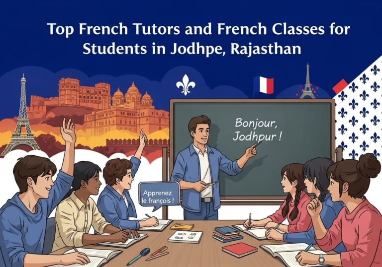 Top French Tutors and French Classes for Students in Jodhpur, Rajasthan